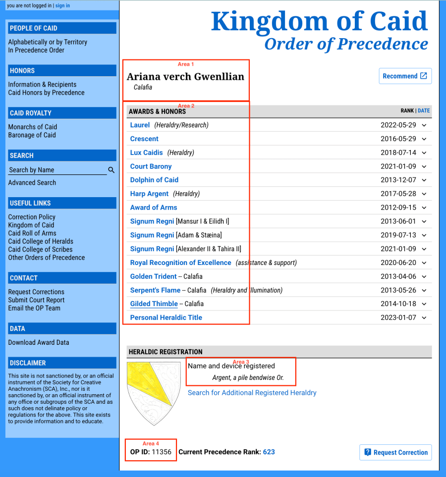 Court Heraldry 105 – Inn of the Tyger
